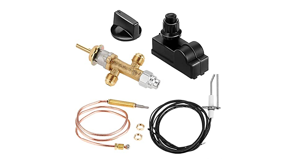 HZ-MONSTAR LPG Propane Fireplace Valve & Igniter Kit
