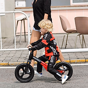 ygqtbc Children's Bicycle - Sport Balance Bike No Pedal Walking Bicycle with, Adjustable Handlebar and Seat, for Ages 2 to 6 Years Old