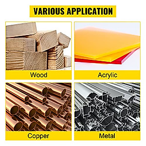 Happybuy 2 IN 1 2inch Belt Grinder for Knife Making 6inch 3450rpm per min Belt and Disc Bench Sander 90 Degree Belt Holder with Sturdy Base and LED Working Lamp