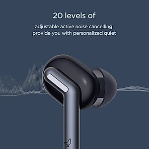 Libratone Track+ 2 (2nd Gen) Wireless Neckband, Sport Headphones with Active Noise Cancelling, Running Mode, Magnetic, Bluetooth 5.2, IP54 Sweat Resistant, Up to 14 Hours Playback for Workout Sports