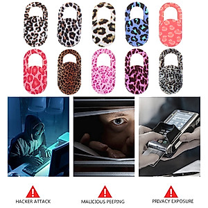 OSALADI 10pcs Cover Adhesive Webcam Cover Web Slide Laptop Webcam Cover Webcam Slide Cover Computer Webcam Cover Webcam Privacy Adhesive Webcam