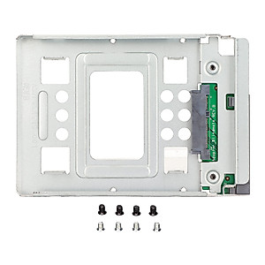 2.5" SSD to 3.5" SATA Hard Drive Tray Compatible with All 3.5in SATA/SAS Drive, 2.5in SSD to 3.5in SATA Hard Drive Caddy for Computer PC, Good Heat Dissipation, Hot Swap
