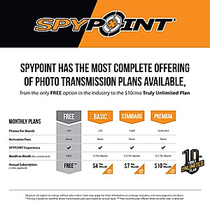 SPYPOINT Cell-Link Universal Cellular Trail Cameras Adapter | Makes Most Trail Cameras a Cellular Game Camera, Camera sends Picture through App (US)