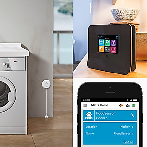 Securifi Water Leak Detection Kit: Almond 2015 Router and 1x Flood Sensor