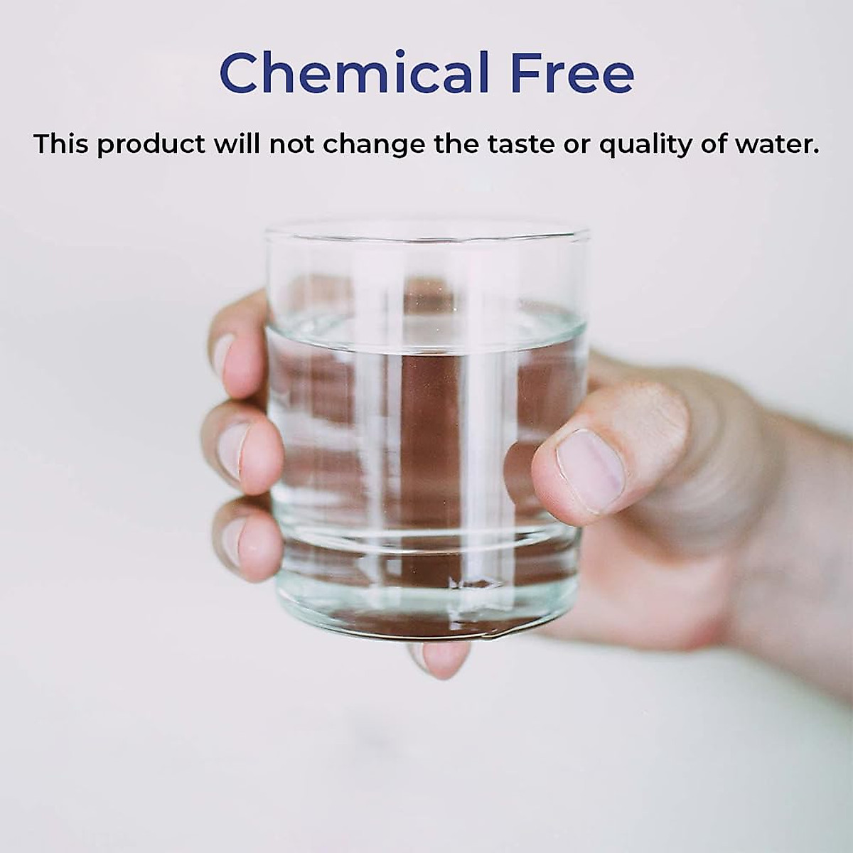 PGI Traders Chemical Free Water Conditioner | Reduces Limescale Buildup | Softens Hard Water | For Standard 3/4-Inch Pipes | Easy Install