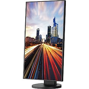 NEC EX241UN-BK-SV 23.8" Widescreen Full HD IPS Desktop Monitor with SpectraViewII Color Calibration, Black