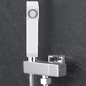 G1/2 Square Bidet Spray Head Handheld Toilet Bidet Sprayer Floor Cleaning Spray Head