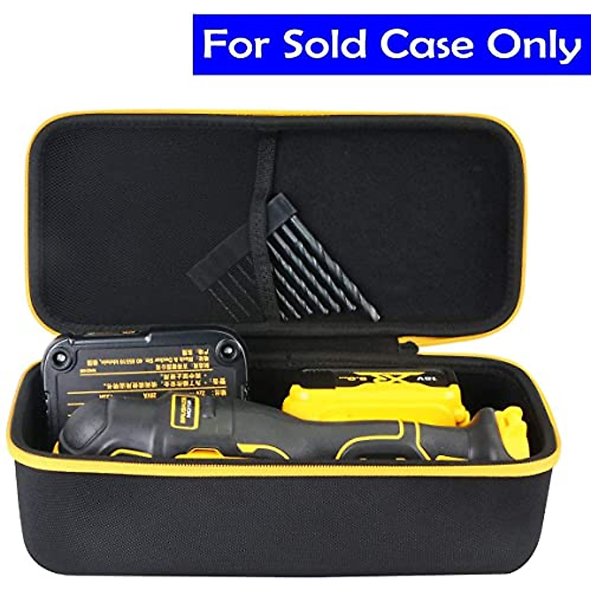 Khanka Hard Travel Case Compatible with DEWALT DCS354B / DCS356B ATOMIC 20V Max Brushless Cordless Oscillating Multi-Tool, Case Only