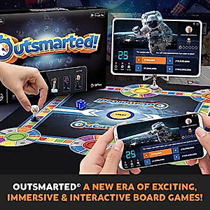 OUTSMARTED! The Live Family Quiz Show Board Game | Ages 8+ | for 2 to 24 Players 2023 Edition