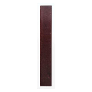BOWERY HILL Traditional 84" Tall 6-Shelf Wood Bookcase in Cherry