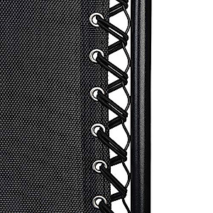 C-CHAIN 8 Cords Replacement Cord for Zero Gravity Chair, Universal Replacement Laces Cord Kit for Zero Gravity Chair, Anti Gravity Chair, Lounge Chair, Bungee Chair, Recliner - Black