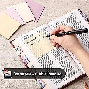 Mr. Pen- Transparent Sticky Notes, 3x3, 200 Sheets, Pastel Colors, See Through Sticky Notes, Sticky Notes Transparent, Translucent Sticky Notes, Clear Transparent Sticky Notes, Sticky Notes Clear