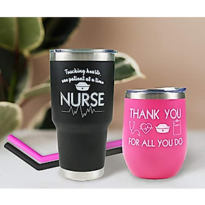 Nurses Gifts,Nurse Gifts for Women,Christmas Gifts,Nursing Gifts for Women,Nurses Gift Sets,Gift for Nurse,Nurse Coffee Cups,Nurse Travel Mug,Thank You Gift Sets for Nurses,Nurse Appreciation Gifts