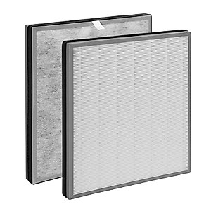 Upgraded HE400 3-in-1 with Carbon HEPA Replacement Filter Compatible with Shark HE400 HE401 HE402 HE405 Advanced Odor Lock 4-Fan Air Models Purifier