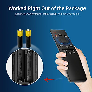 【Pack of 2】 Universal Remote Control for AllRemote Replacement,Compatible for All,OLED LED LCD SUHD 4K 8K Smart TVs with Video