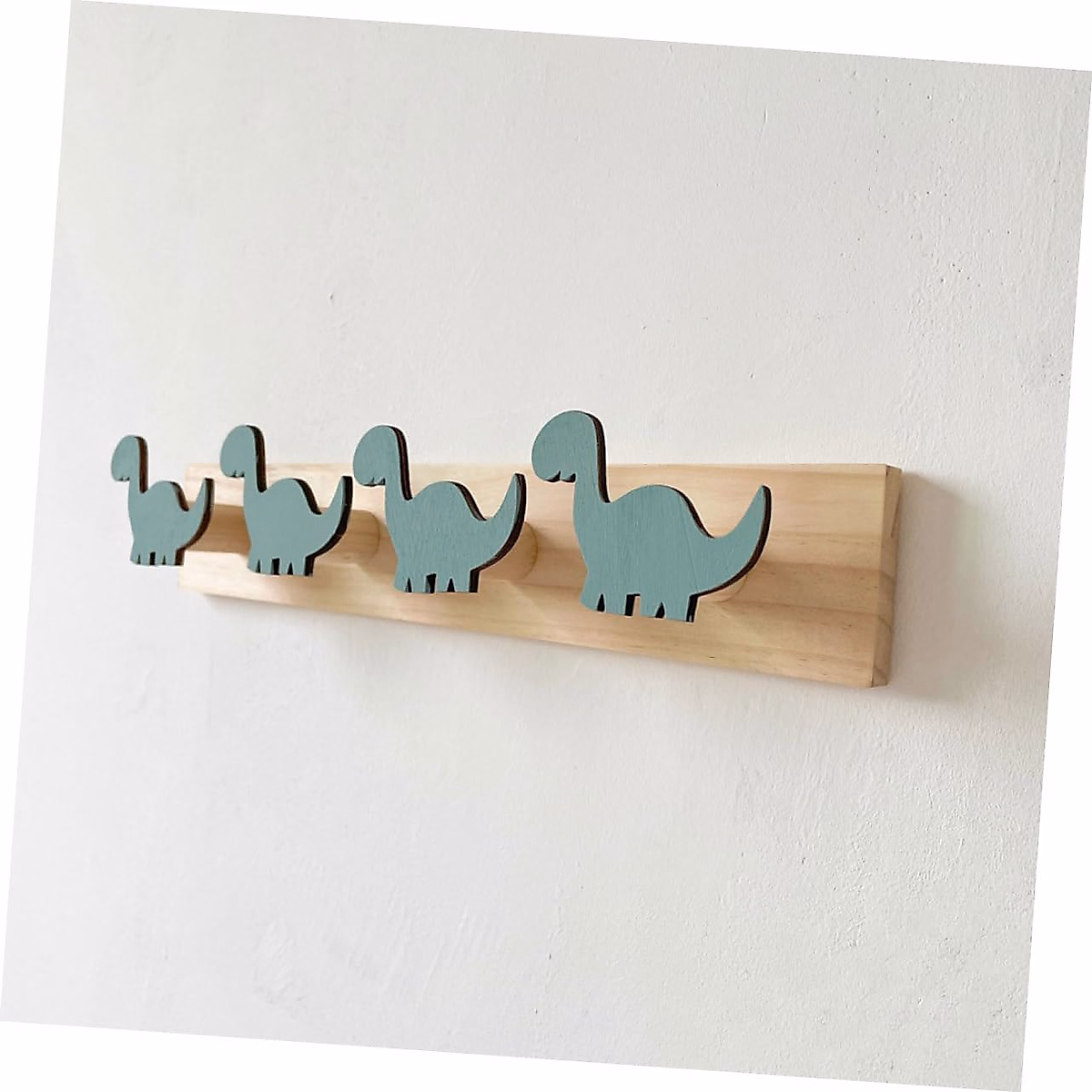 Dinosaur Hook Entryway Rack Hangers for Kids Wall-Mounted Hook Bedroom Hook Hat Hook Single Towel Hook Entry Hooks Kids Decor Home Decor Shower Room Hooks Wooden Coat Child Storage