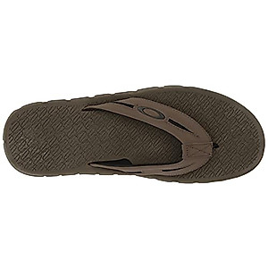 Oakley Unisex Operative Sandal Flip Flop, Canteen, 12 US