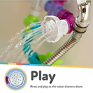 Nuby Wacky Waterworks Pipes Bath Toy with Interactive Features for Cognitive Development