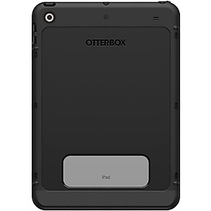 OtterBox ResQ Series Waterproof and Dustproof Case for iPad 7th, 8th & 9th Gen (10.2" Display - 2019, 2020 & 2021 Version - Only) - with Hand Strap - Non-Retail Packaging - Black