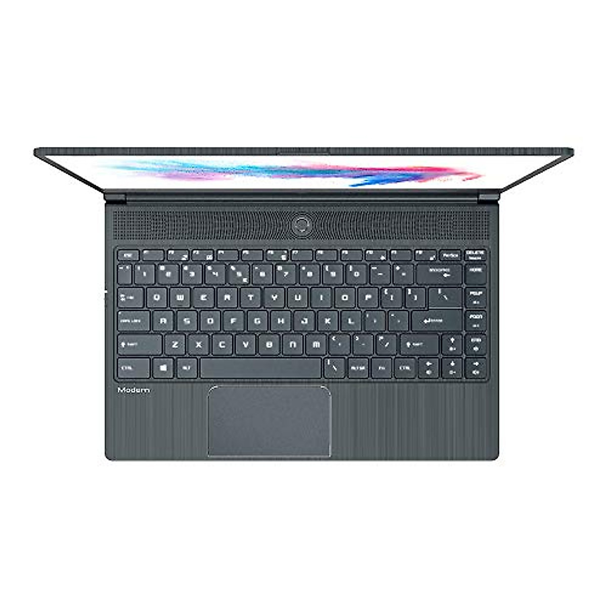 2020 MSI Modern 14" FHD Laptop Computer, 10th Gen Intel Core i5-10210U, 16GB RAM, 512GB PCIe SSD, Intel UHD Graphics, Backlit Keyboard, HD Webcam, USB-C, Win 10 Pro, Gray, 32GB Snow Bell USB Card