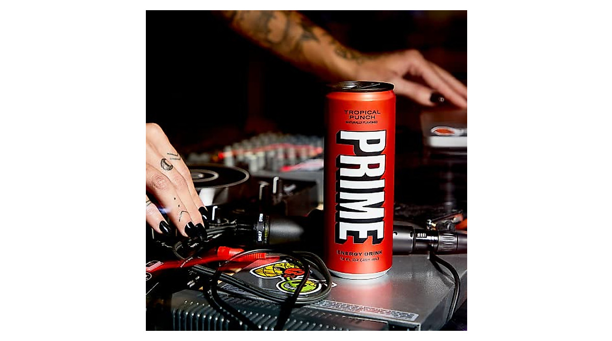 PRIME Energy Tropical Punch - Zero Sugar Energy Drink with 200mg Caffeine