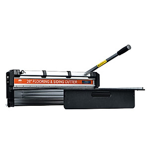 KS EAGLE Laminate Flooring Cutter 13", Cuts Vinyl Plank, Laminate, Engineered Hardwood, Siding, and More - Honing Stone Included (KC660)