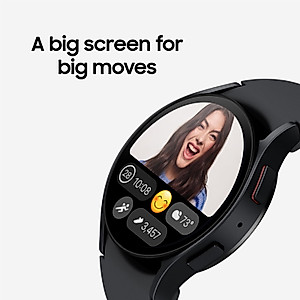 SAMSUNG Galaxy Watch 6 40mm Bluetooth Smartwatch w/ Fitness Tracker, Personalized HR Zones, Advanced Sleep Coaching, Heart Monitor, BIA Sensor, US Version, Gold (Renewed)