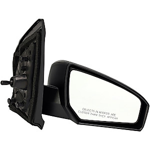 Dorman 955-983 Passenger Side Manual Door Mirror - Folding Compatible with Select Nissan Models, Black