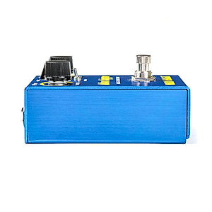 Way Huge WM61 Blue Hippo Analog Chorus MK III Smalls Series Guitar Pedal Bundle with AC Power Supply and 2 Patch Cable