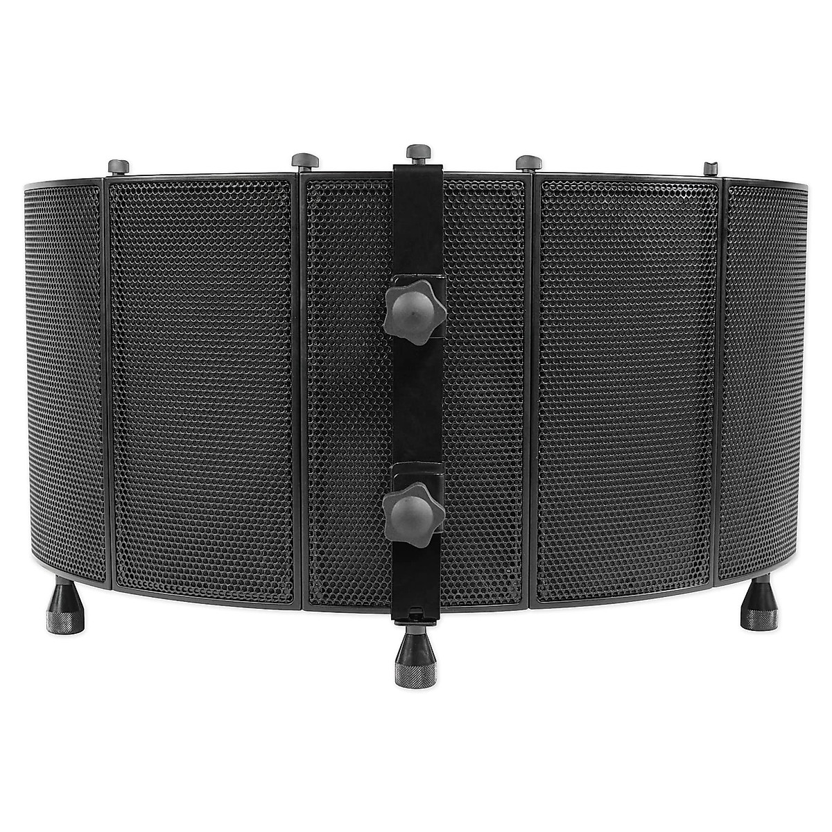 Rockville ROCKSHIELD 3 Large Studio Mic Isolation Shield w/Sound Dampening Foam