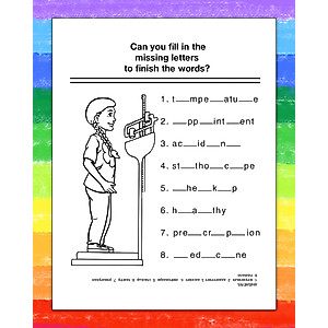 ZOCO - A Trip to The Doctor's Office - Educational Coloring Books (25 Bulk Pack, Without Crayons) - Games, Puzzles, Activities - Pediatrician Gifts for Kids
