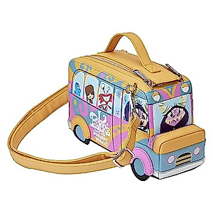 Loungefly Cartoon Network Foster's Home For Imaginary Friends Figural Bus Crossbody Womens Bag Purse