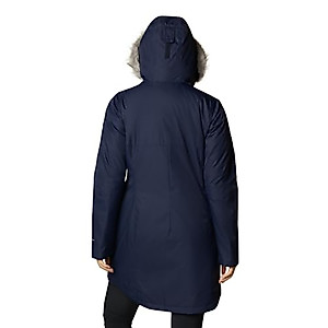 Columbia Women's Suttle Mountain Long Insulated Jacket, Dark Nocturnal, 2X Plus
