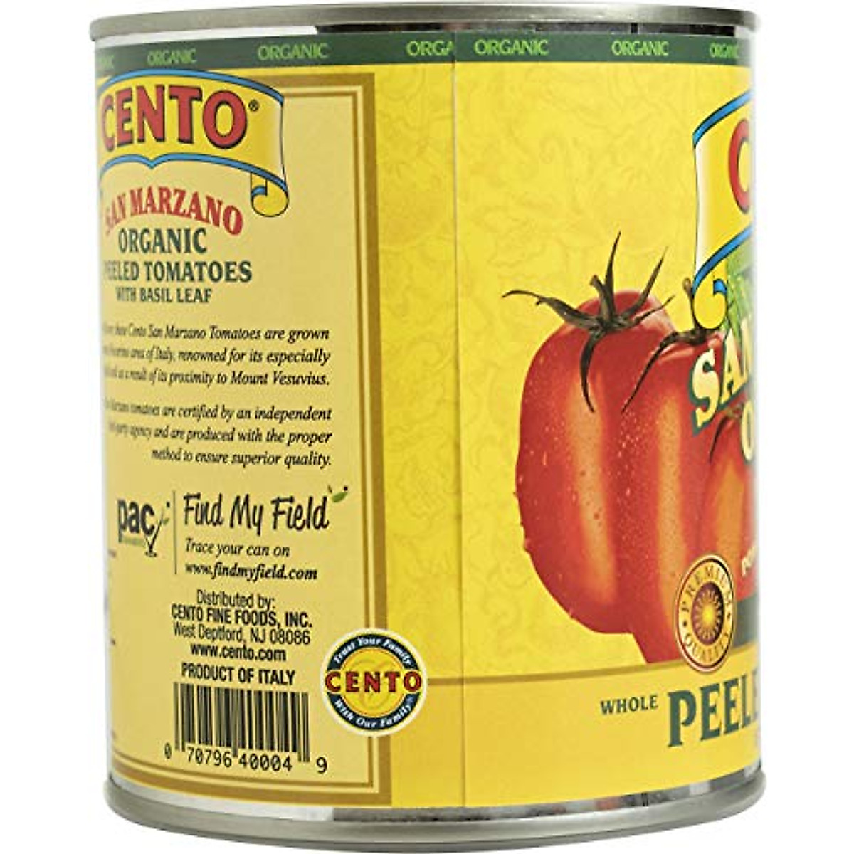 Cento San Marzano Organic Peeled Tomatoes (Pack of 6)