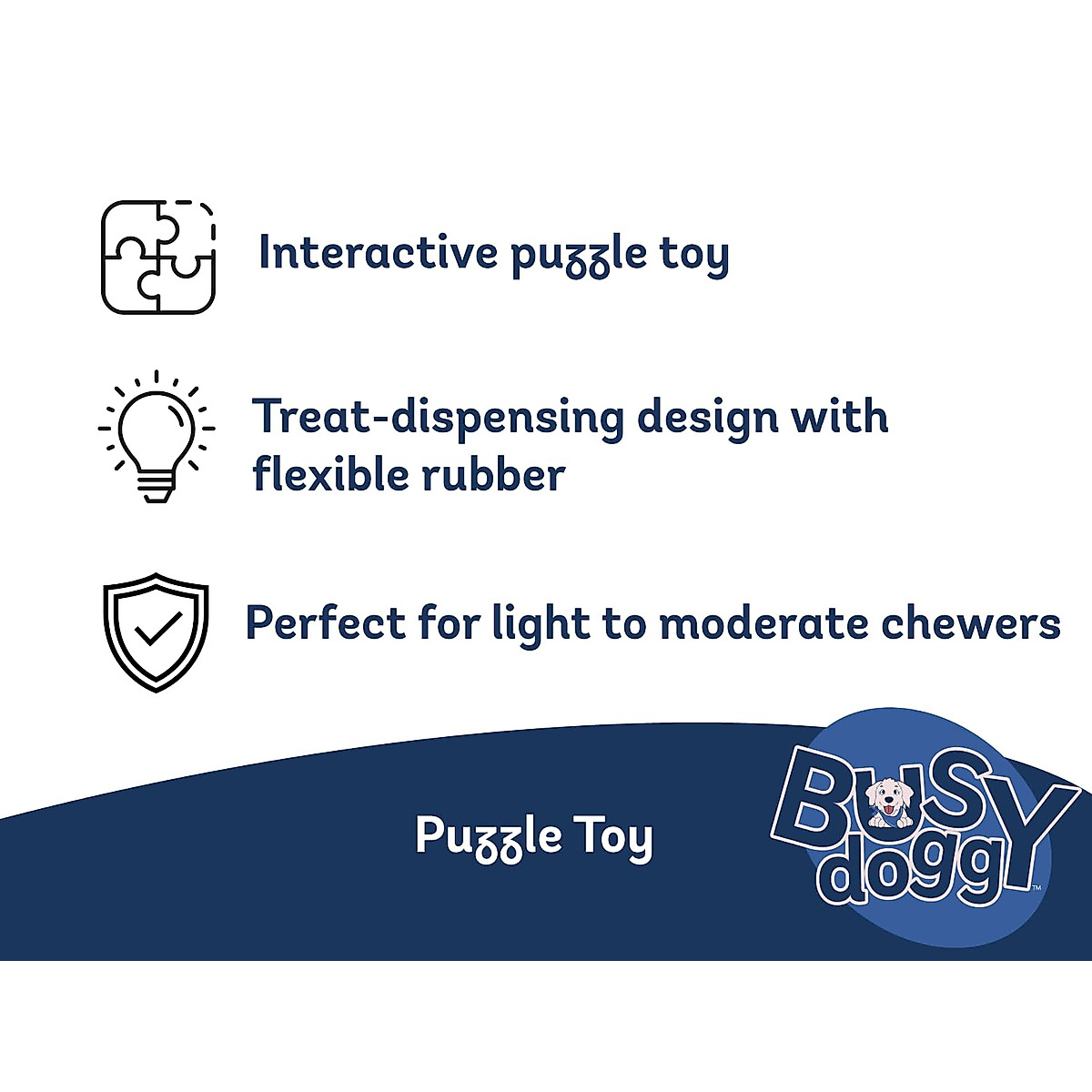 Busy Doggy Snake Treat Dispenser Toy, Interactive Dog Toy, Dog Enrichment Toy with Squeaker