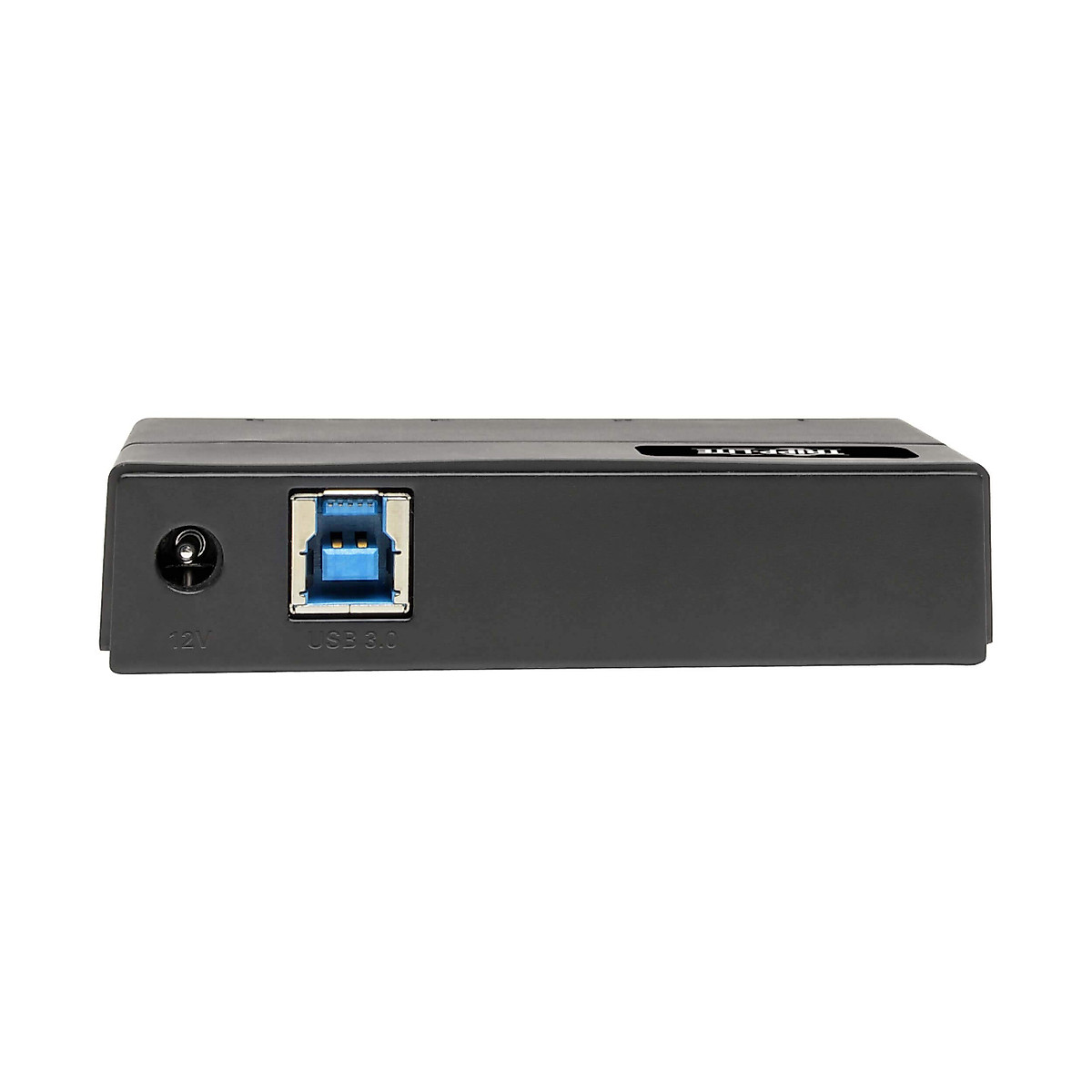Tripp Lite 4 Port Powered USB Hub, USB 3.0 Hub, USB-A Ports, 2.4A, Black (U360-004-2F)