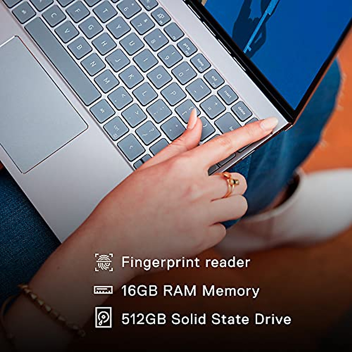 Dell Inspiron 13 5310, 13.3 inch QHD (Quad High Definition) Laptop - Thin and Light Intel Core i7-11370H, 16GB DDR4 RAM, 512GB SSD, NVIDIA GeForce MX450, Services - Windows 10 Home