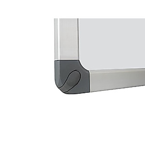 V VAB-PRO 24x36 inch Magnetic Dry-Erase White Board with Adjustable Pen Tray; Installation Kit Incl. & Wall Mount; Aluminum Frame; Sturdy Build for Classroom, Studio, Office -W312436-01