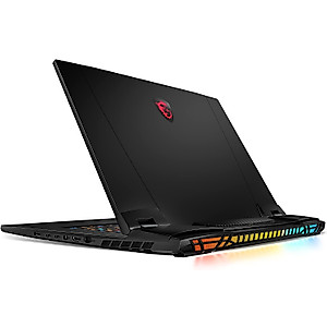 MSI Titan GT77 17.3" UHD 120Hz Gaming Laptop: Intel Core i9-12900HX RTX 3080 Ti 32GB DDR5 1TB NVMe SSD, Thunderbolt 4, USB-Type C, Cooler Boost Titan, Win11 Pro: Core Black 12UHS-064
