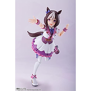 BANDAI SPIRITS(バンダイ スピリッツ) S.H. Figuarts Uma Musume Pretty Derby Special Week, Approx. 5.1 inches (130 mm), PVC & ABS, Pre-Painted Action Figure
