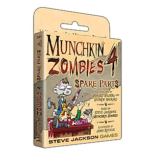 Munchkin Zombies 4 Spare Parts Game