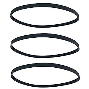 HASMX Ribbed Drive Belts for Sears Craftsman 12" Band Saw Models 119.224000, 119.224010, 351.224000 Replaces Part Numbers 1-JL20020002, JL20020002, 29502.00, 24" Internal Length, 4 Rib (3-Pack)