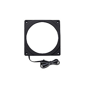 Phanteks PH-FF120RGBP_BK01 Halos RGB Fan Frame High density LEDs RGB 120mm fan mounting ,Black
