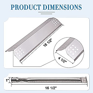 Adviace Grill Replacement Parts for Kitchen/Aid 720-0787D 720-0819 720-0953 720-0819G 720-0953A 730-0953 730-0787D 720-0787 Gas Grill Models, 3-Pack