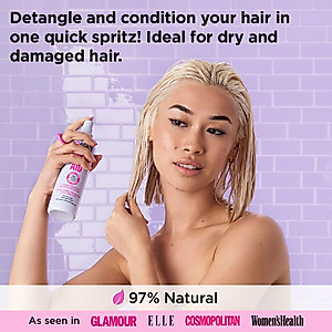 Noughty 97% Natural Thirst Aid Conditioning and Detangling Spray, Leave In Hair Detangler Treatment for Dry and Damaged Hair, with Sweet Almond Oil, Sulphate Free Vegan Haircare 200ml