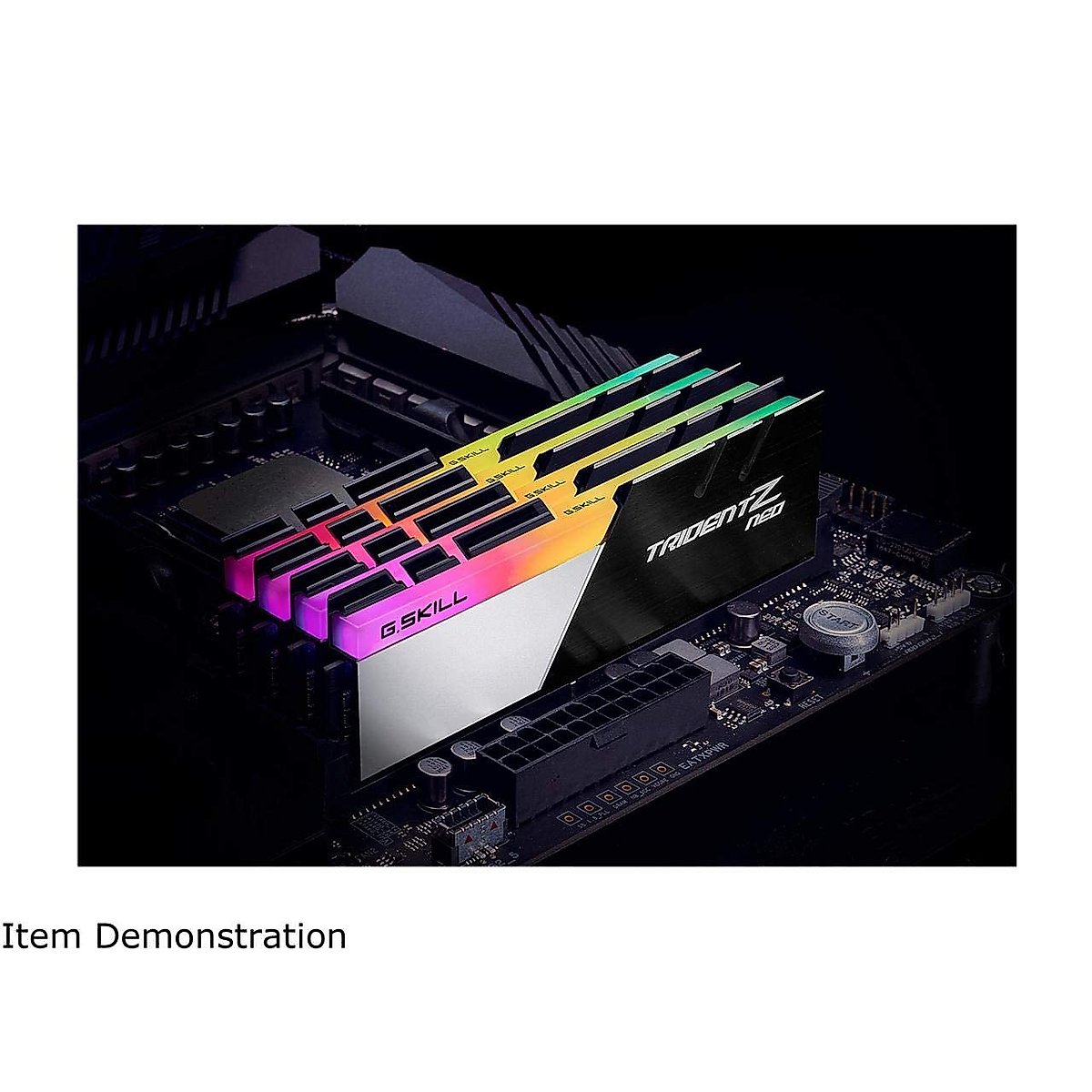G.SKILL Trident Z Neo Series (Intel XMP) DDR4 RAM 128GB (4x32GB) 3600MT/s CL18-22-22-42 1.35V Desktop Computer Memory UDIMM (F4-3600C18Q-128GTZN)