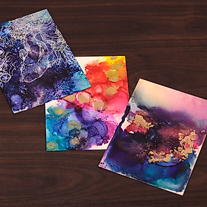 Artfinity Synthesis Watercolor Paper Pads - White 74lb., 200gsm Synthetic Paper for Painting, Sketching, and More! - 11x14"