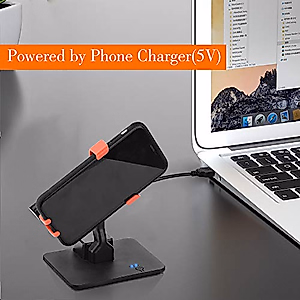 FUNTECK Adjustable Phone Swing Device Perfect for Hatching Eggs or Buddy Candy in Pokemon Go, Compatible with iOS and Android