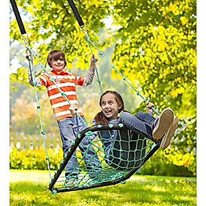 PANGAEA Tree Swing Hanging Straps Kit, 5FT/10FT/20FT/30FT, Heavy Duty Holds 2200LBS Extra Long, with Safer Lock Snap Carabiners & Carry Pouch Bag (5 FT)