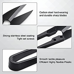 Sago Brothers Bonsai Pruning Scissors, Pruning Shears for Bud and Leaves Trimmer 12 PCS, Garden Shears for Plants, Gardening Clippers for Flower, Steel Bud and Bonsai Trimming Pruners Trimmers
